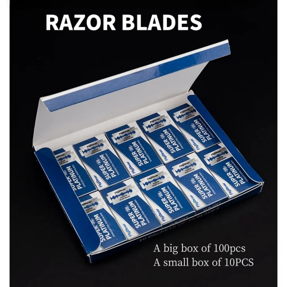 30-100pcs-Razor-Blade-For-Barbers-Men-s-Safety-Razor-Blades-For-Shaving ...