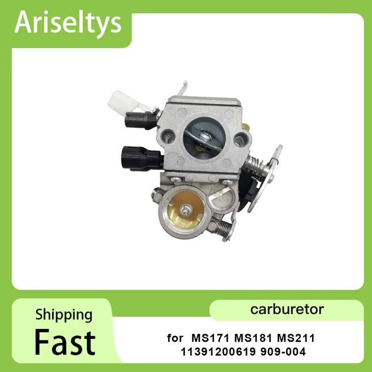 Garden Carburetor MS171 MS181 MS211 for 11391200619 909-004 ...