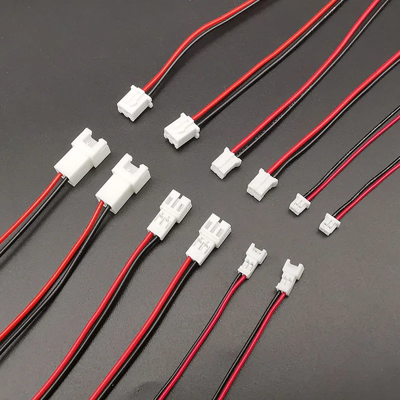 5/10Pairs Mini Small JST 1.25mm / PH 2.0mm / XH 2.54mm Pitch 2 Pin ...