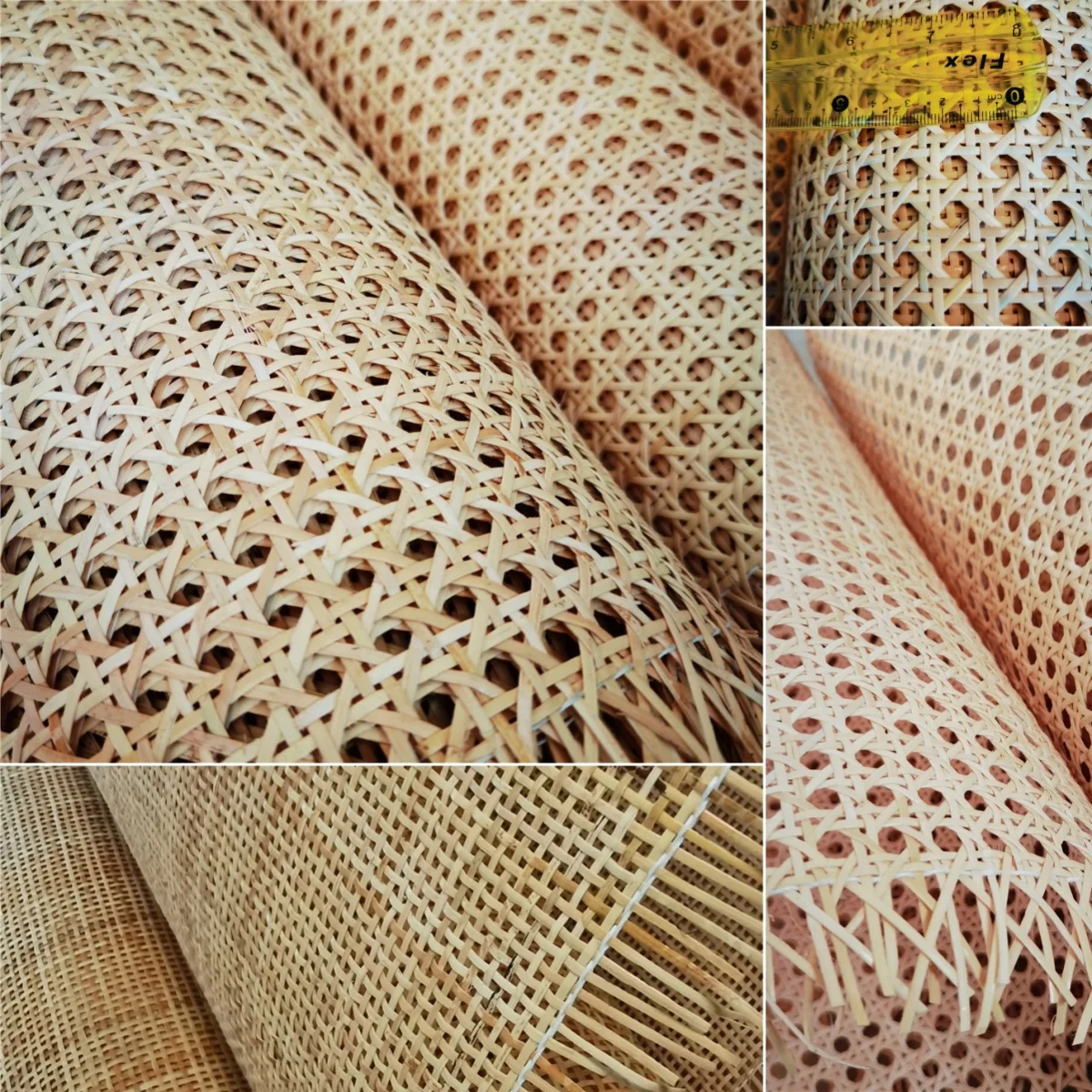 60CM-X-1-3-Meters-Cane-Webbing-Roll-Natural-Real-Rattan-For-Chair-Table ...