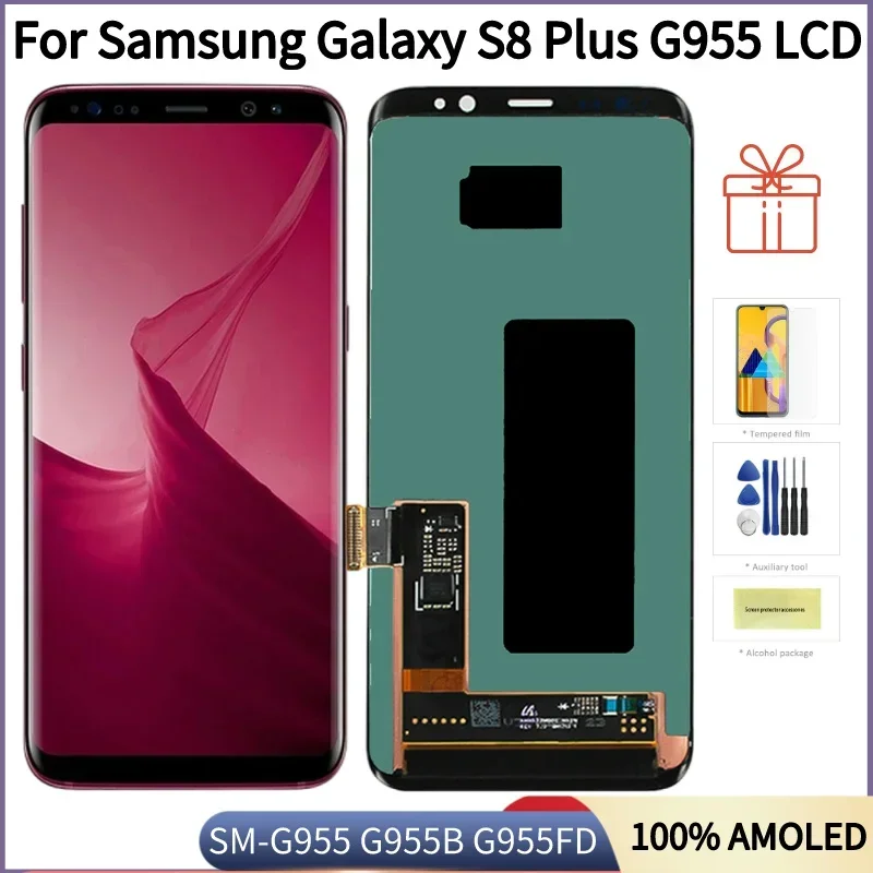 Super-amoled-lcd-touch-screen-digitador-assembly-para-samsung-s8-plus ...