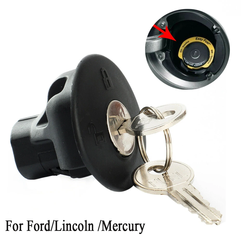 Locking Fuel Tank Cap with Key for Ford Focus F150 Explorer Escape ...