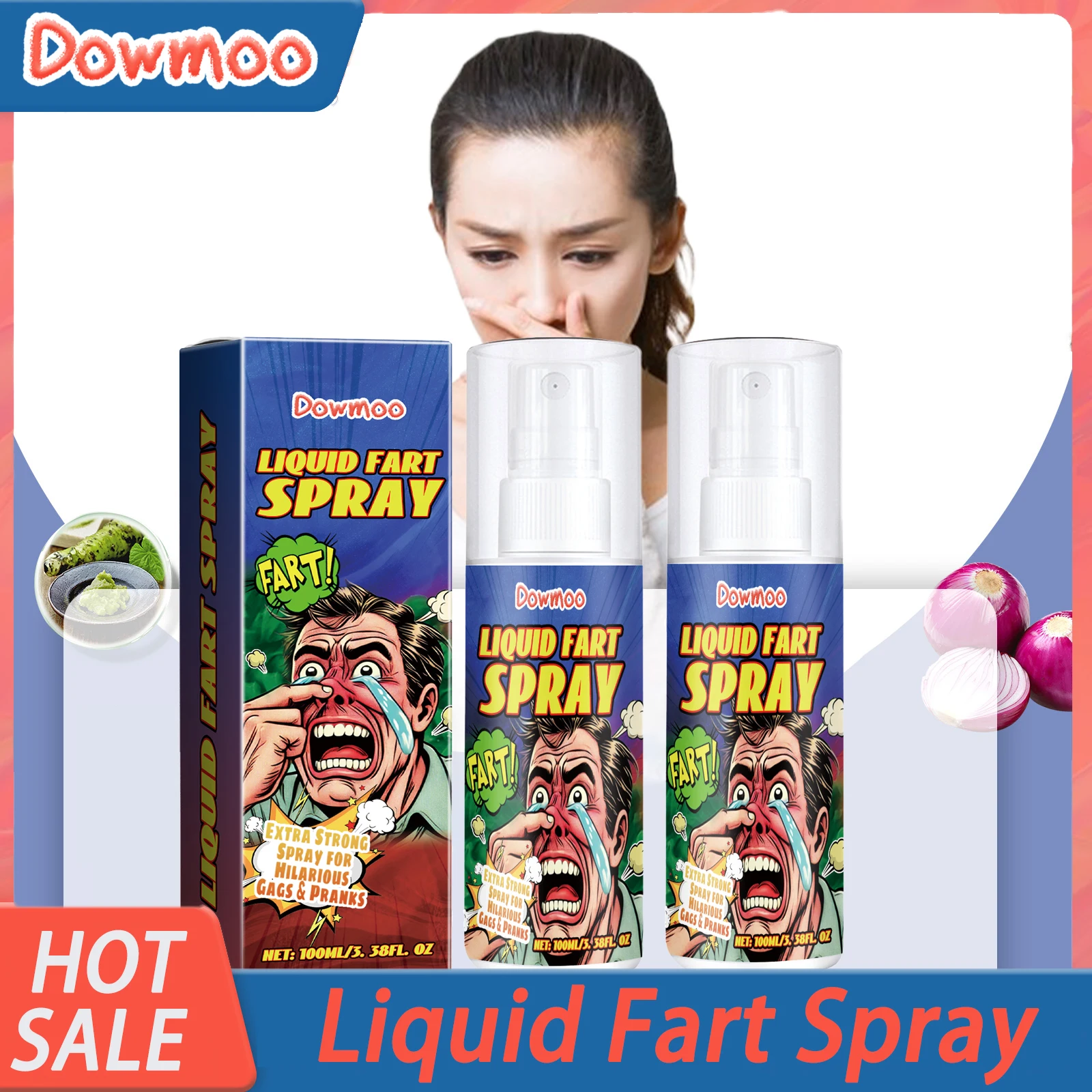 Liquid Fart Spray Fake Poop Scent Stink Bombs Ass-Smelly Stinky Gas ...
