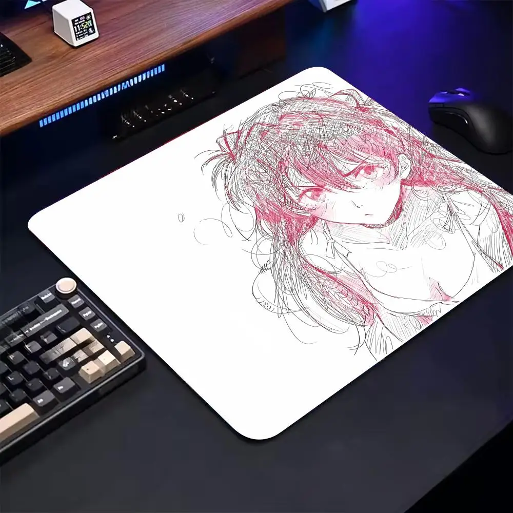 EVA A-Asuka Mouse Pad Cartoon rubber Small mouse pad desktop computer ...