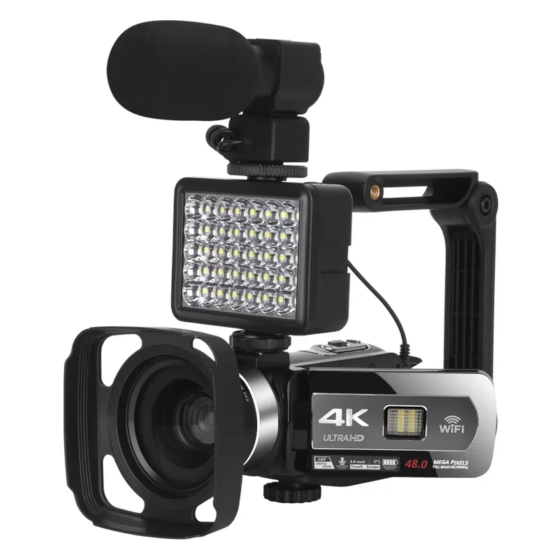 4K Digital Video Camera Vlogging Camcorder for Photography 48MP YouTube ...