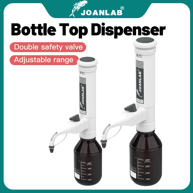 JOANLAB Bottle Top Dispenser Adjustable Quantitative Laboratory ...