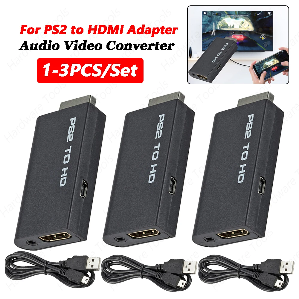 1-3Sets-For-PS2-to-HDMI-Adapter-480i-480p-576i-Audio-Video-Converter ...