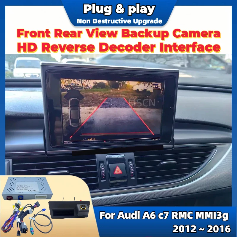 HD Vorne Hinten Kamera Für Audi A6 c7 rmc mmi 3g 2012 ~ 2016 Backup ...