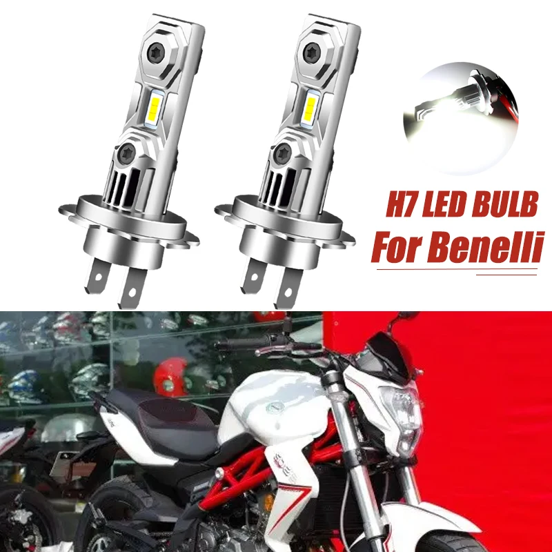 1PCS-Motorcycle-60W-White-12000lm-H7-LED-Headlight-Bulbs-6500k-CANbus ...