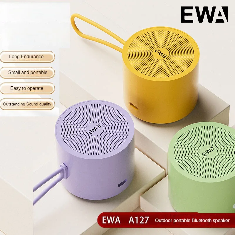 EWA-A127-Alto-falante-Bluetooth-sem-fio-port-til-metal-subwoofer-mini-interior-exterior ...