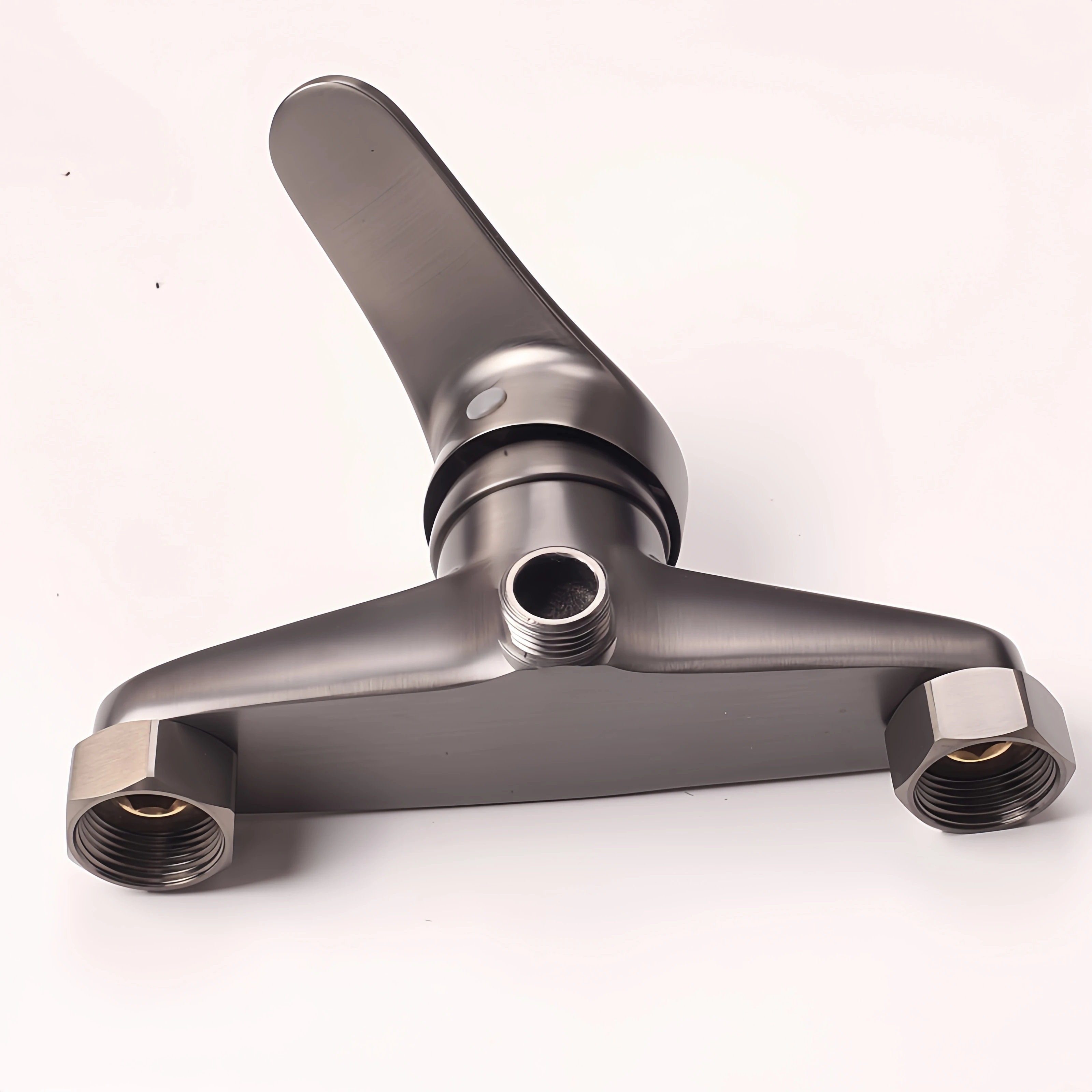 Stainless-Steel-Bathroom-Shower-Faucet-Hot-And-Cold-Water-Mixer-Triple ...