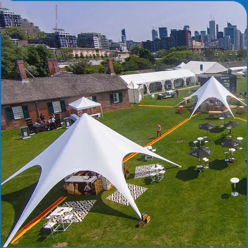 Custom-Large-Double-Top-Pop-Up-Spider-Event-Tent-Camping-Beach-Star ...