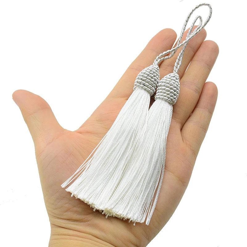 Silk-Tassels-Pendurado-Corda-para-DIY-Craft-Costura-Bang-Tassel-Trim ...