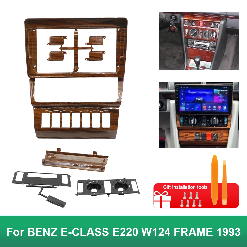 9 Inch 22.86cm for BENZ E-CLASS E220 W124 FRAME 1993 Car Radio Stereo ...