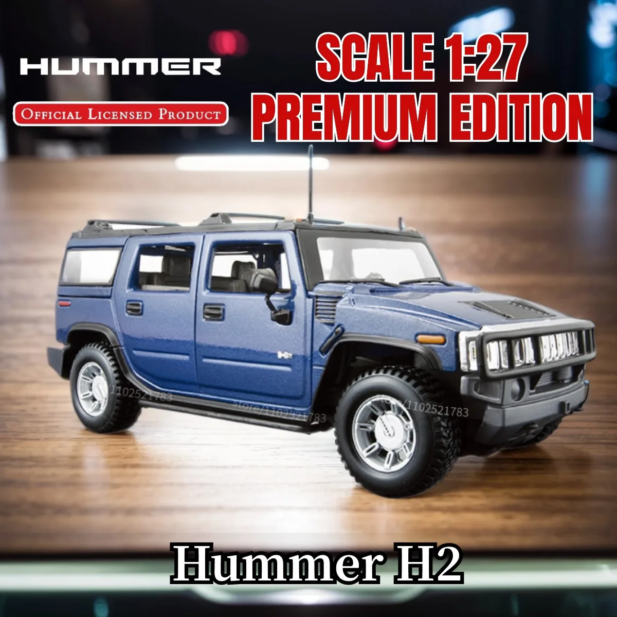 Bburago-r-plica-de-coche-Hummer-H2-a-escala-1-24-juguete-en-miniatura ...