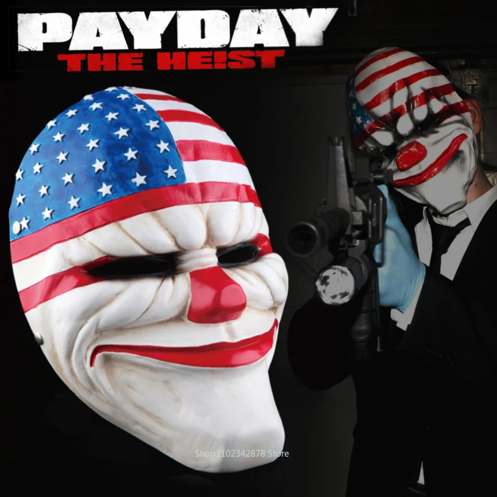 Topeng-Badut-Payday-2-US-Flag-Topeng-Badut-Masquerade-Carnival-Party ...