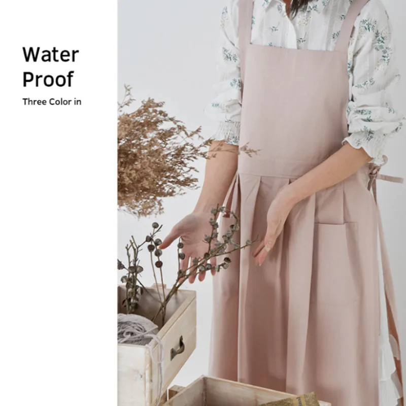 Woman Kitchen Apron Gown Hairdresser Kitchen Accessories Restaurant ...