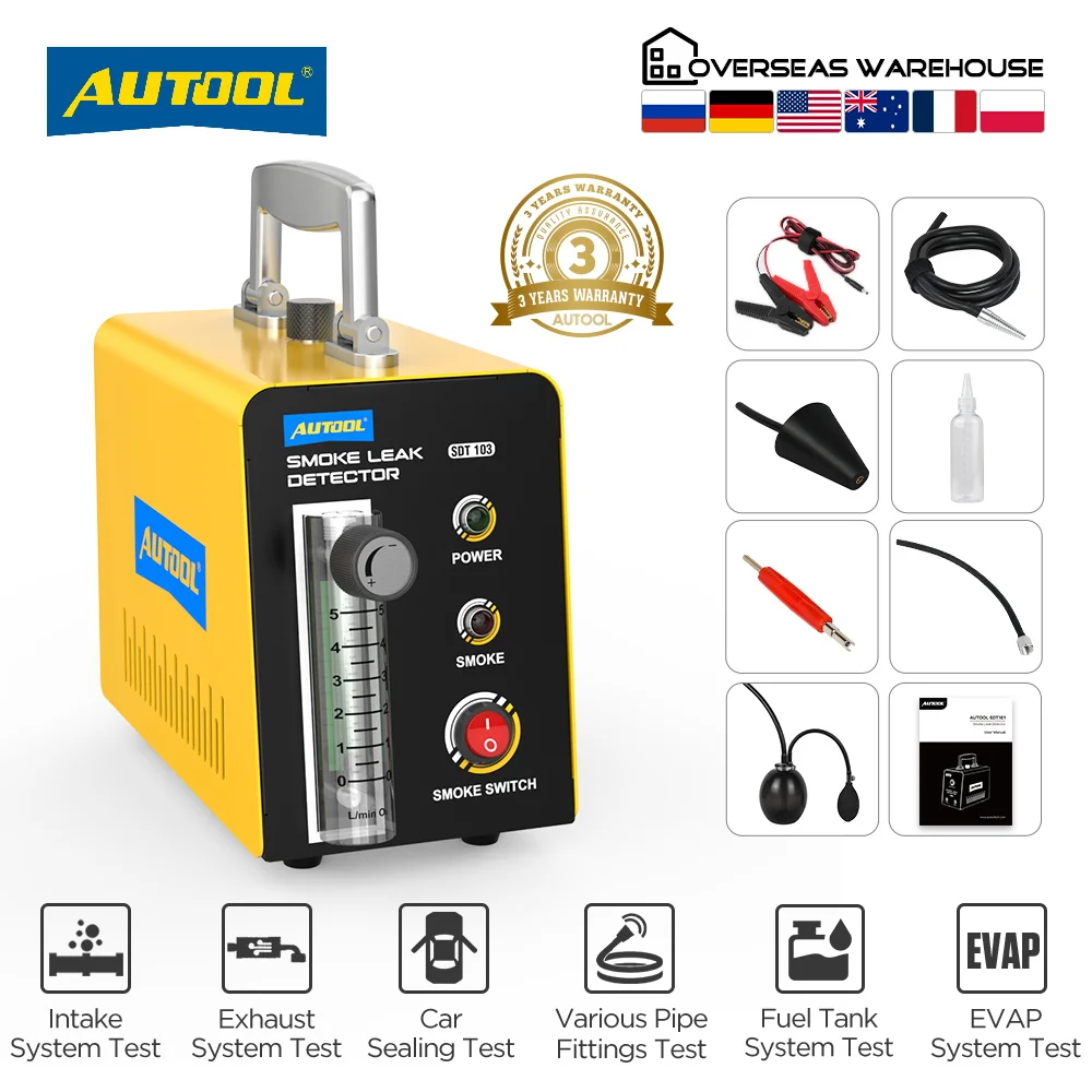 AUTOOL-SDT103-Car-Smoke-Leak-Detector-No-Pump-Smoking-Generator ...