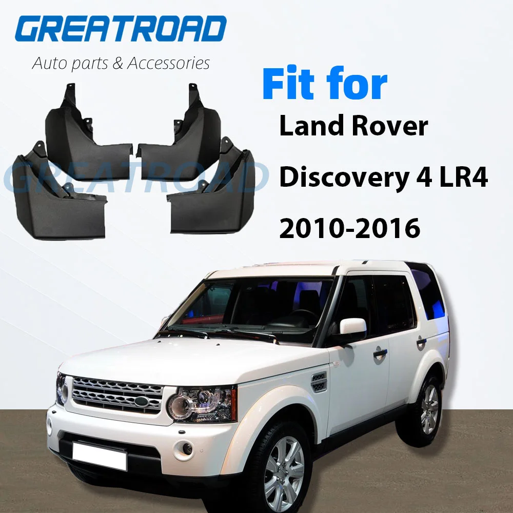 Car Mud Flaps For Land Rover Discovery 4 LR4 2010 2016 2011 2012 2013 ...