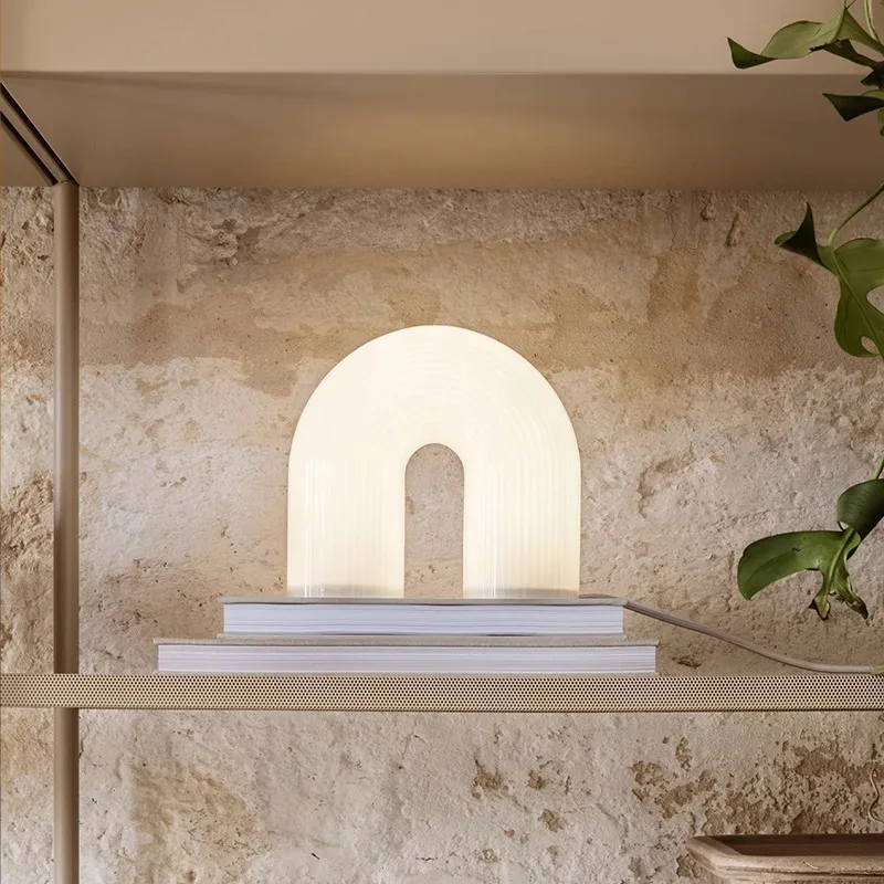 Nordic-Medieval-Designer-l-mpada-de-cabeceira-U-Shaped-Quarto-Sala-de ...