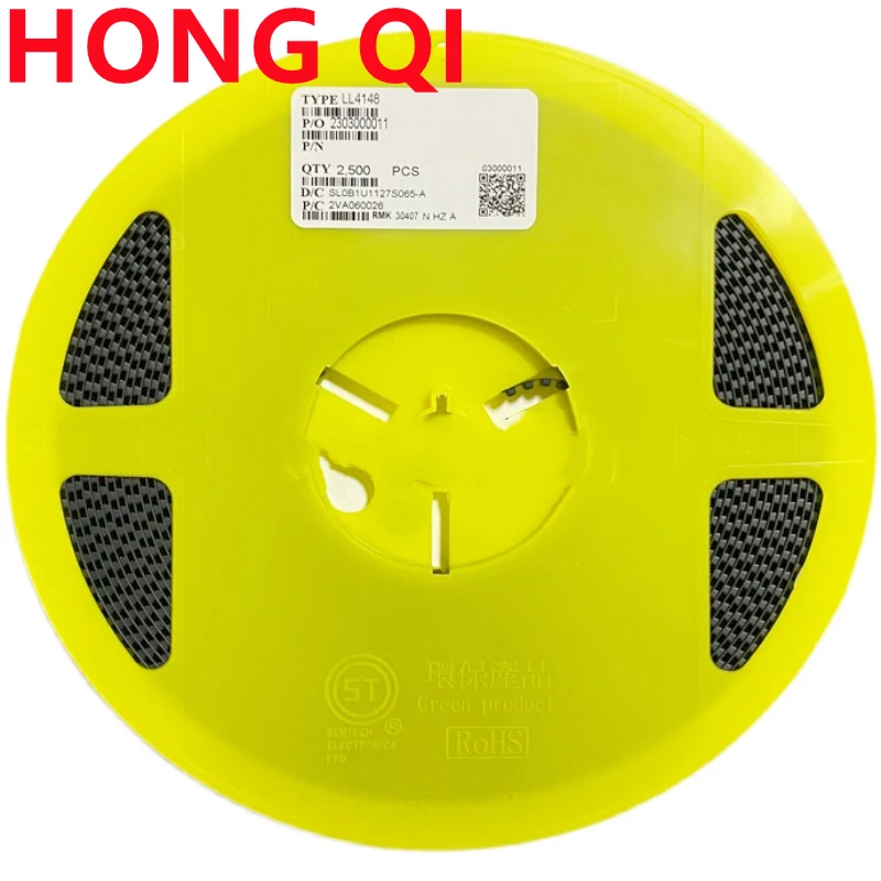 2500PCS-4148-LL4148-1N4148-IN4148-LL-34-1206-SOD-80-Cylinder-Glass-100V ...