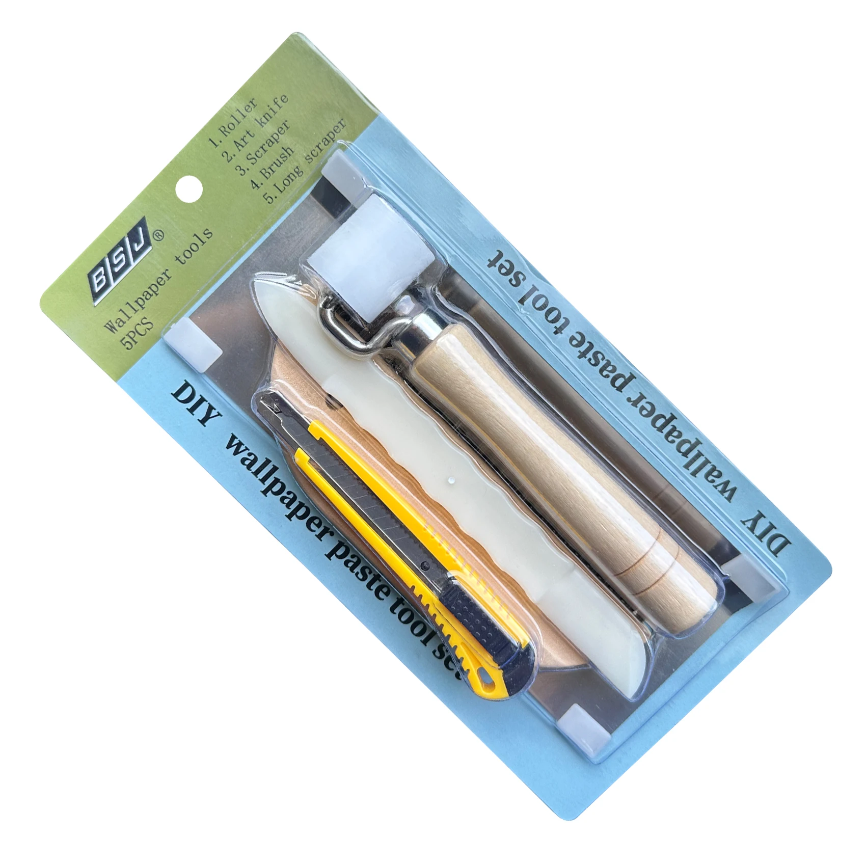 5PCS-DIY-wallpaper-paste-tool-set-Wallpaper-adhesive-powder-combination ...
