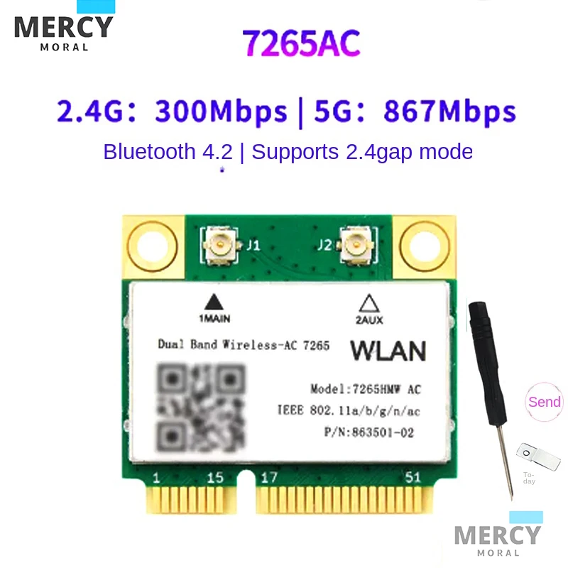 Tarjeta-Wifi-semi-mini-PCI-E-inal-mbrica-MC-AC7265-con-Bluetooth-1200-4 ...