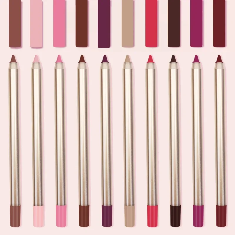 15-Colors-Lipliner-Multicolor-Waterproof-Long-lasting-Pigment-Private ...