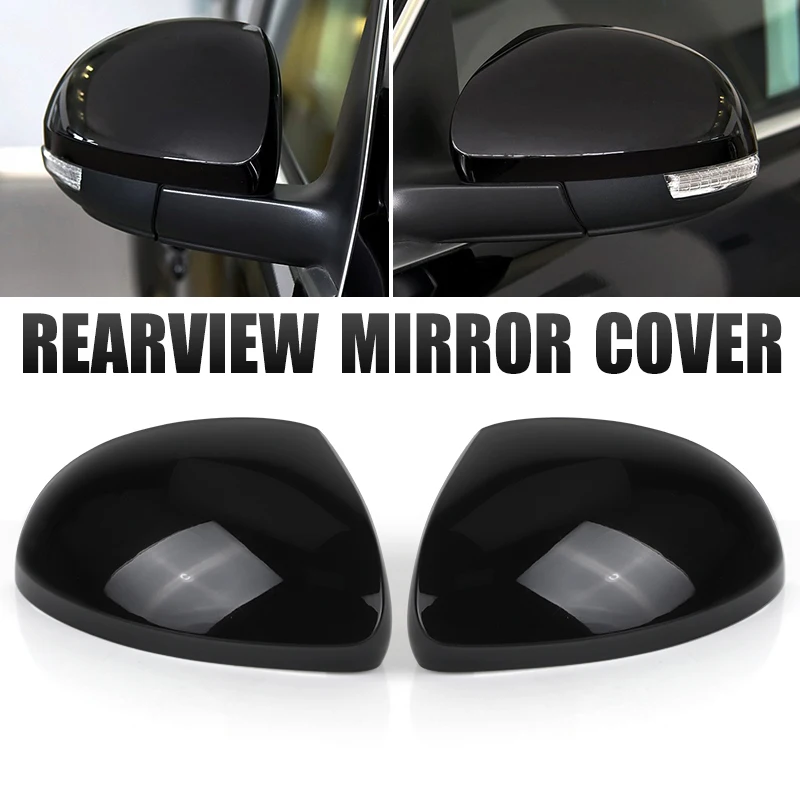 Side Door Wing Mirror Cover For VW Tiguan 2010 2011 2012 2013 2014 2015 ...
