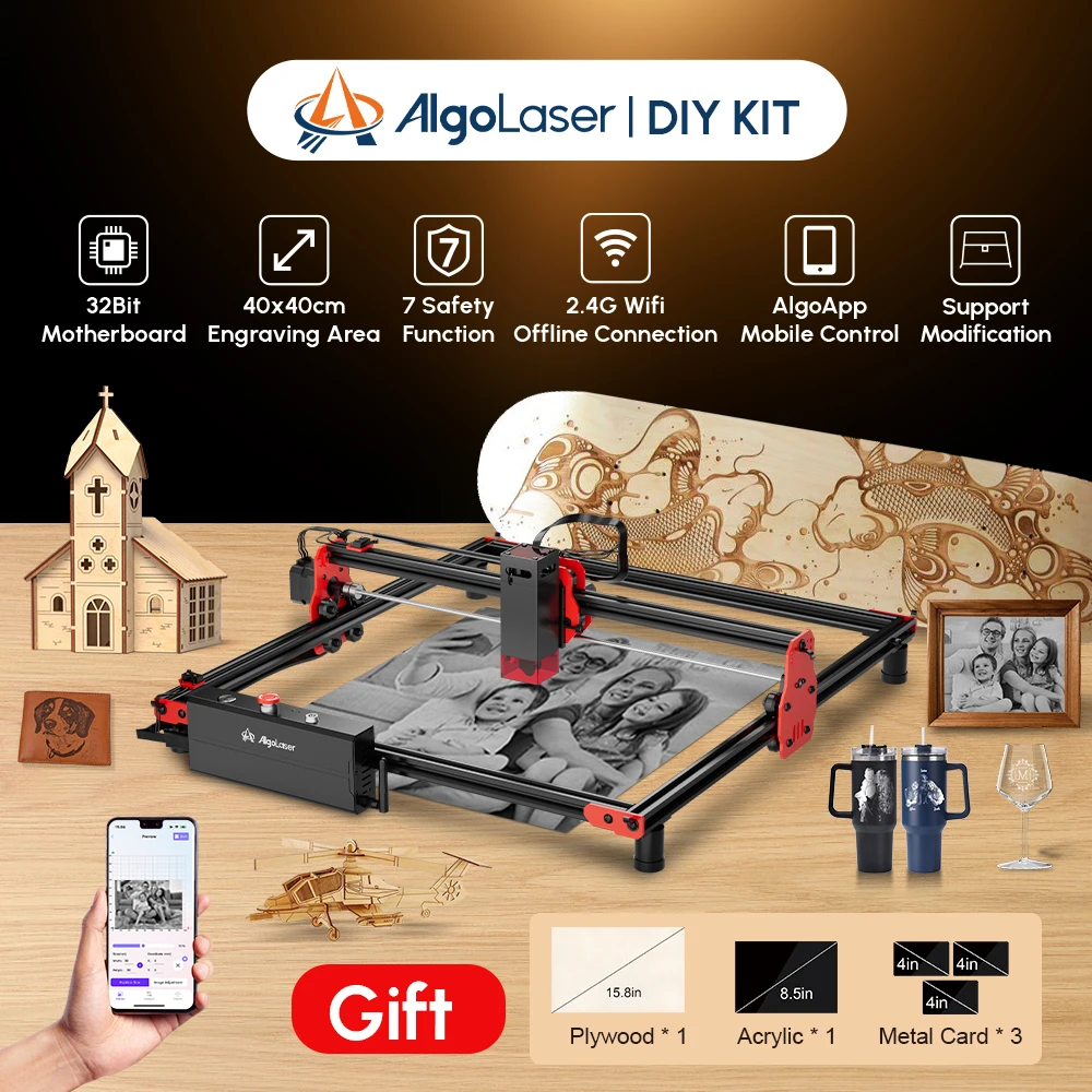 AlgoLaser-Desktop-Laser-Engraver-Cutter-With-Wifi-Offline-Control-40 ...