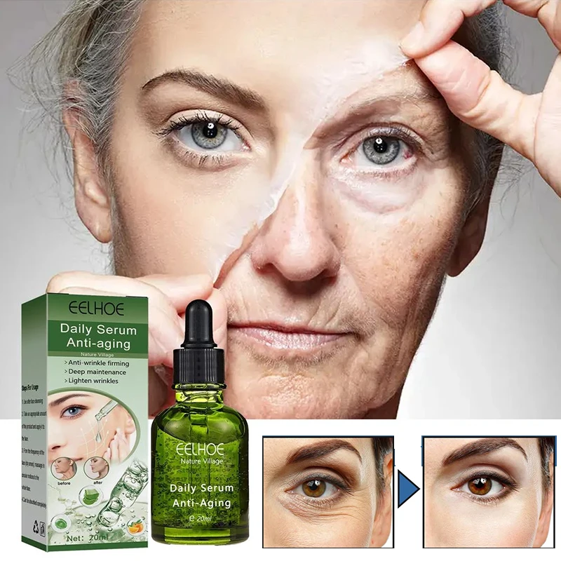 Suero facial eliminador de arrugas, Lifting, reafirmante, desvanecimiento de líneas finas ...