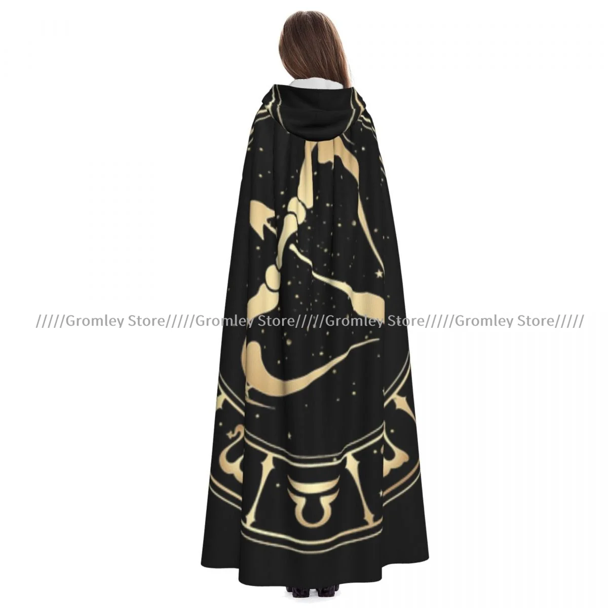 Zodiac-Print-Witch-Cloak-Hooded-Cosplay-Costume-Halloween-Adult-Long ...