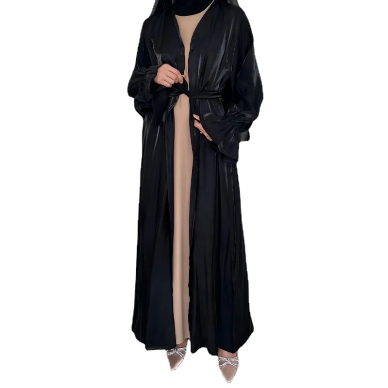 Abaya-Cardigan-Muslim-Fashion-Women-Middle-Eastern-Arab-Robe-Dubai ...