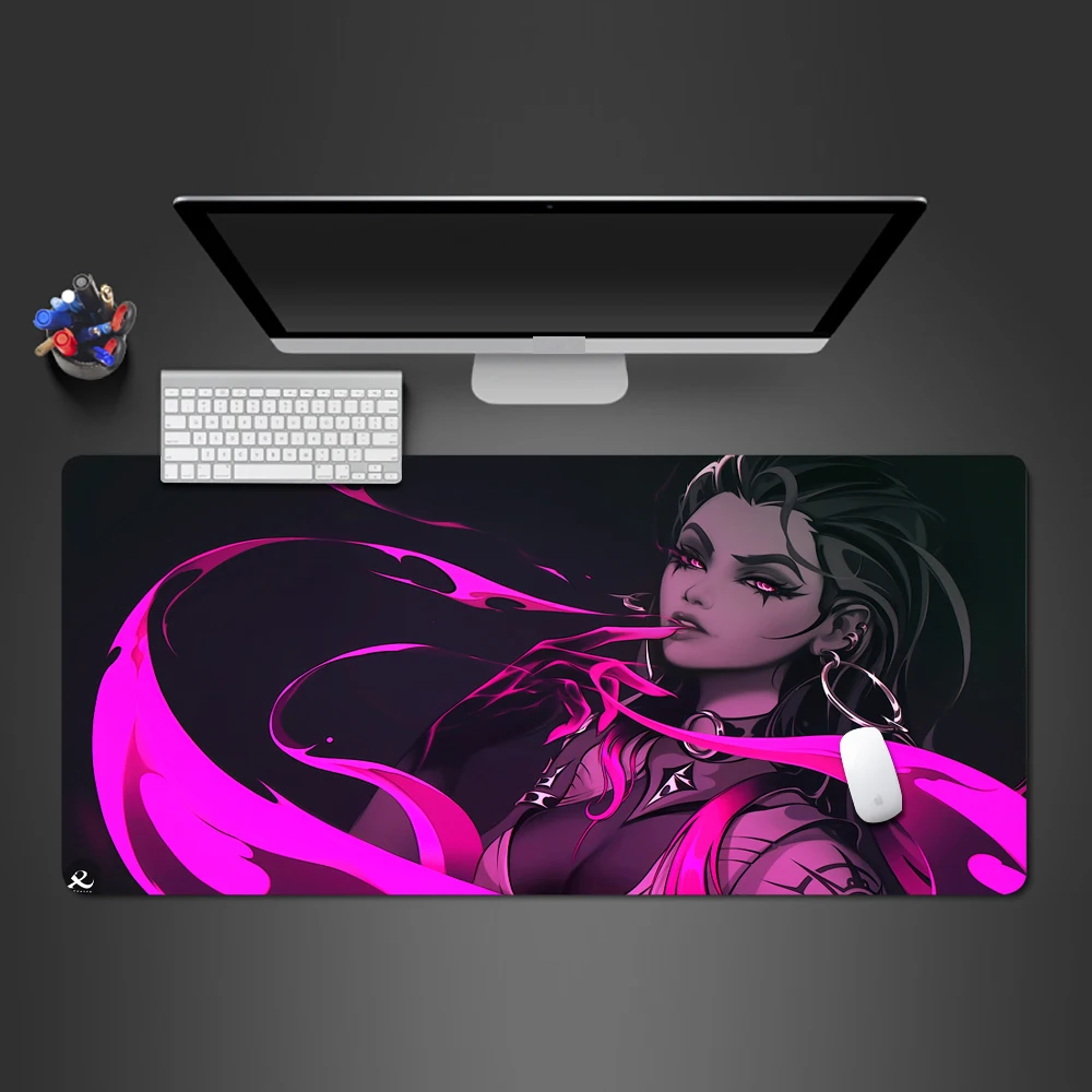 Mouse-Pad-Gamer-Valorant-Accessories-Mousepad-Xxl-Computer-Desk-Mat ...