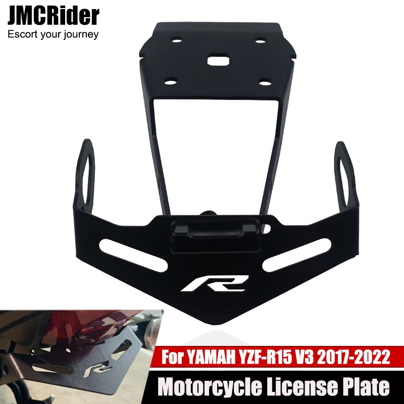 For Yamaha YZF R15 V3 Motorcycle License Plate Holder Bracket Tail Tidy ...
