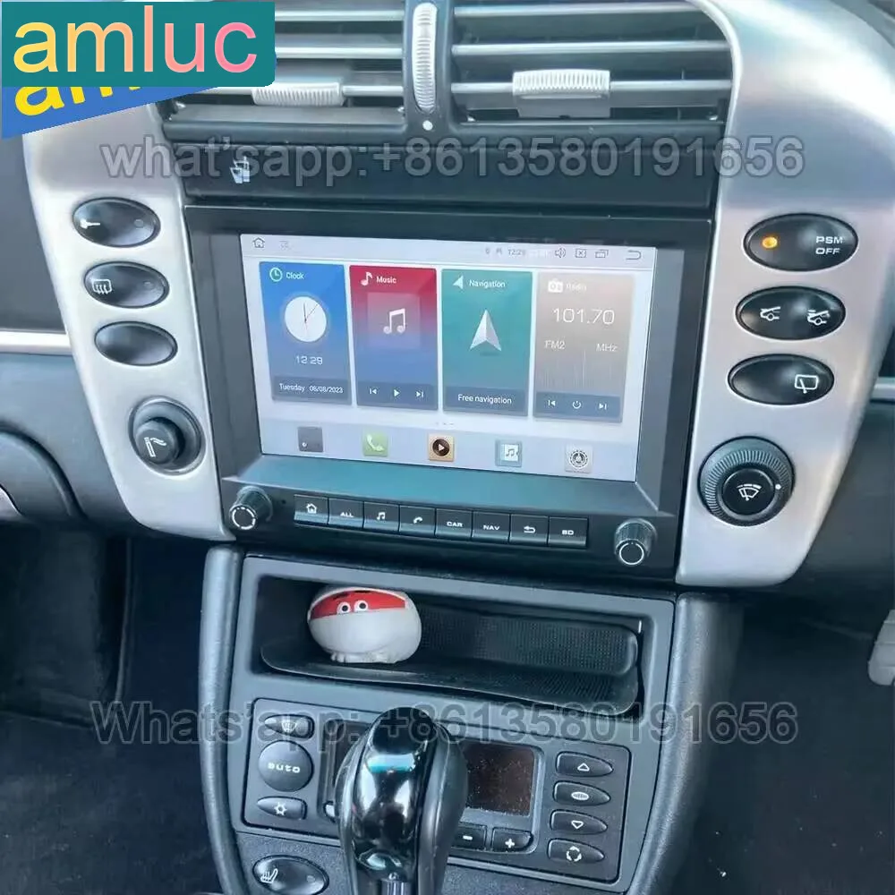 For PORSCHE Cayman 996 986 911 Boxster Carrera Android Auto Carplay Car ...