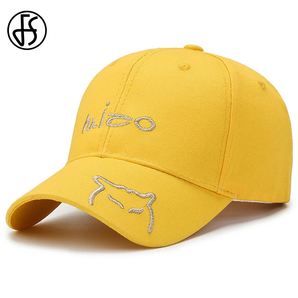 Yellow Baseball Cap | Yellow Caps Men | Streetwear Caps | Yellow Hat ...
