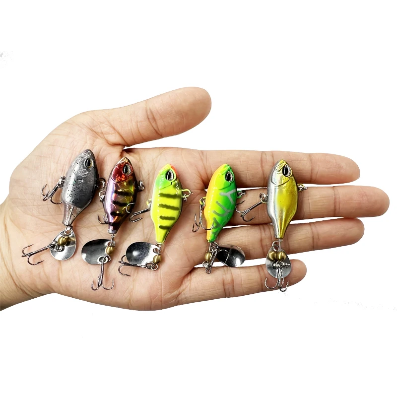 Perch-Metal-Fake-Bait-35mm7g-Micro-object-VIB-Fishing-Hard-Bait-Mini ...