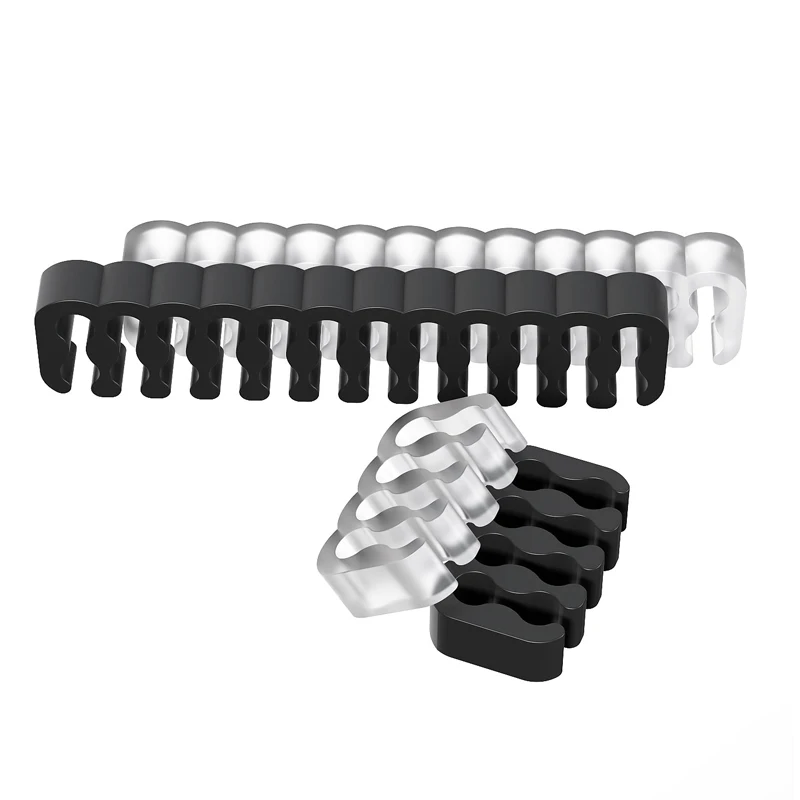 10Pcs-PP-Cabo-Pente-Bra-adeira-Clip-Organizador-Dresser-Organizador ...