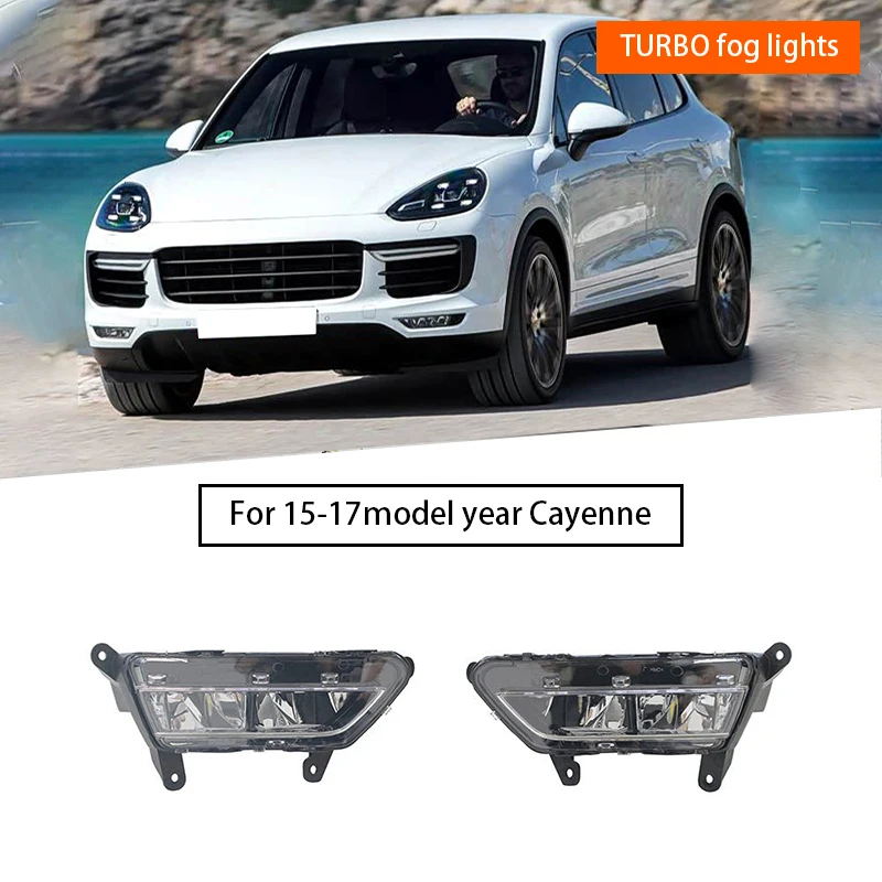 95B9411699C 95B941700C 2pcs Car Front bumper fog lamp for Porsche ...
