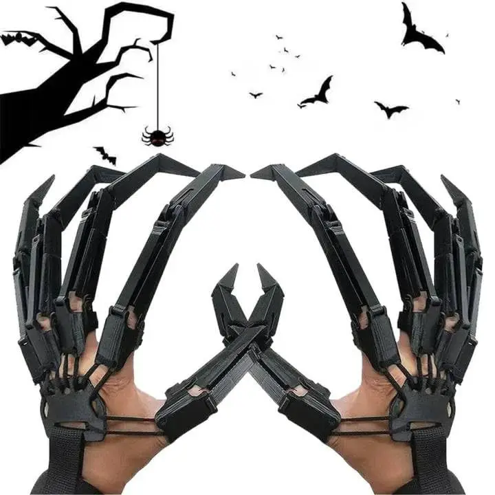 3D Realistic Horror Ghost Claw Articulated Fingers Halloween Horror ...