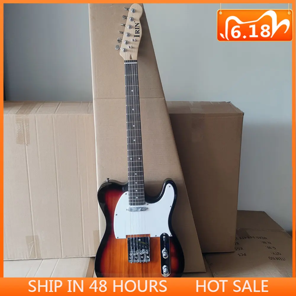 6 Strings Electric Guitar 39 Inch 22 Frets Basswood Body Maple Neck ...