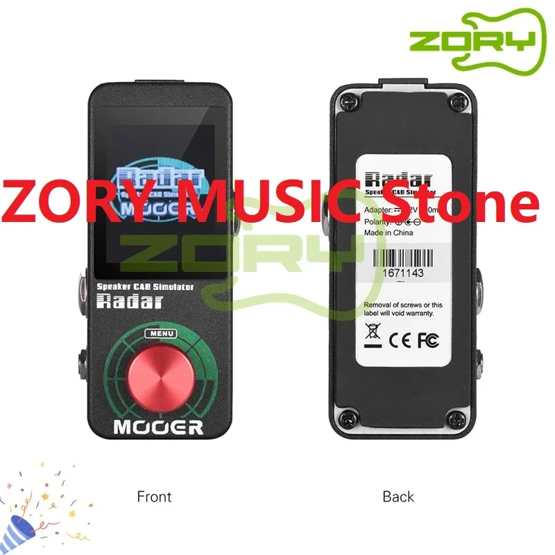 MOOER-Radar-Simulator-Guitar-Effect-Pedal-30-Speaker-Cab-Cabinet-Models ...