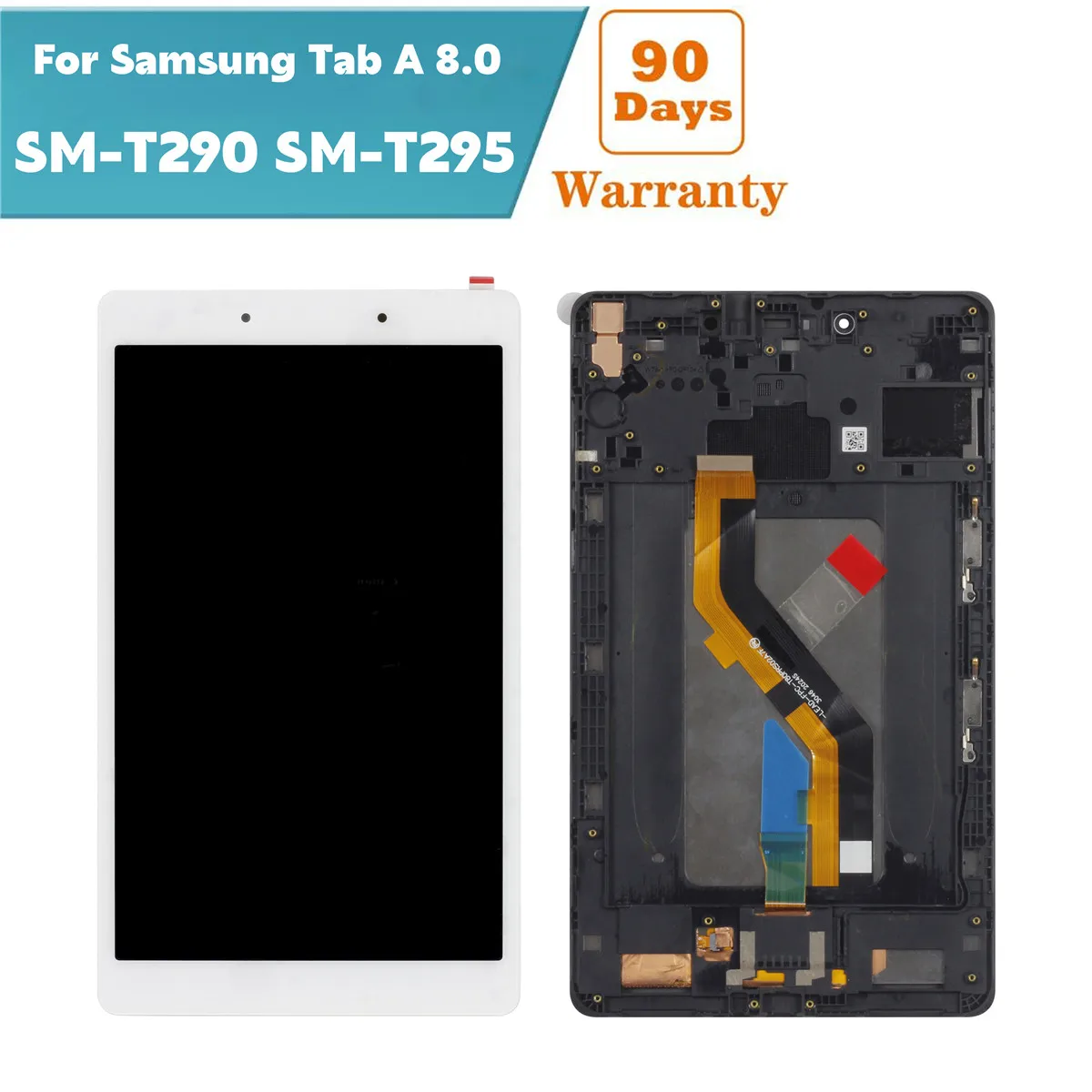8 Inch For Samsung Tab A 8.0 2019 SM-T290 SM-T295 T290 T295 Touch Screen LCD Display Digitizer ...