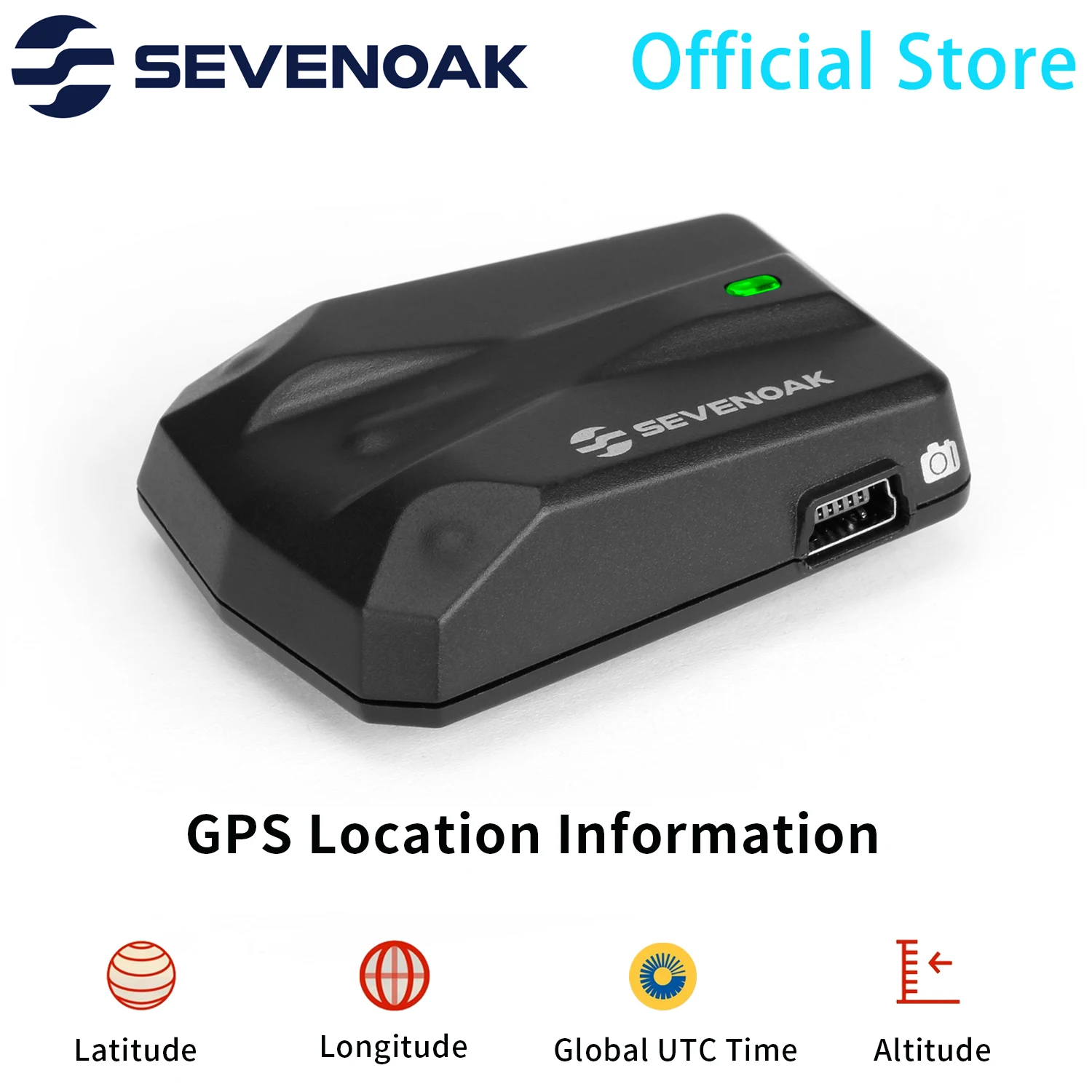 SEVENOAK GPS-N Camera GPS Tracker Receiver Navigation for Nikon DSLR to ...