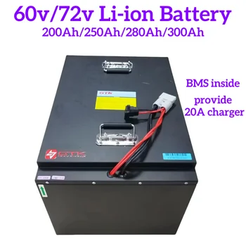GTK 60V 72v Li-ion battery 200AH 250AH 280AH 300AH 16S 20S with BMS for ...