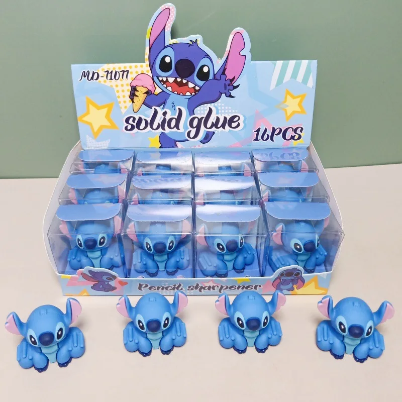 16pcs-Disney-Lilo-And-Stitch-Pencil-Sharpener-Anime-Cute-Pvc-Doll ...