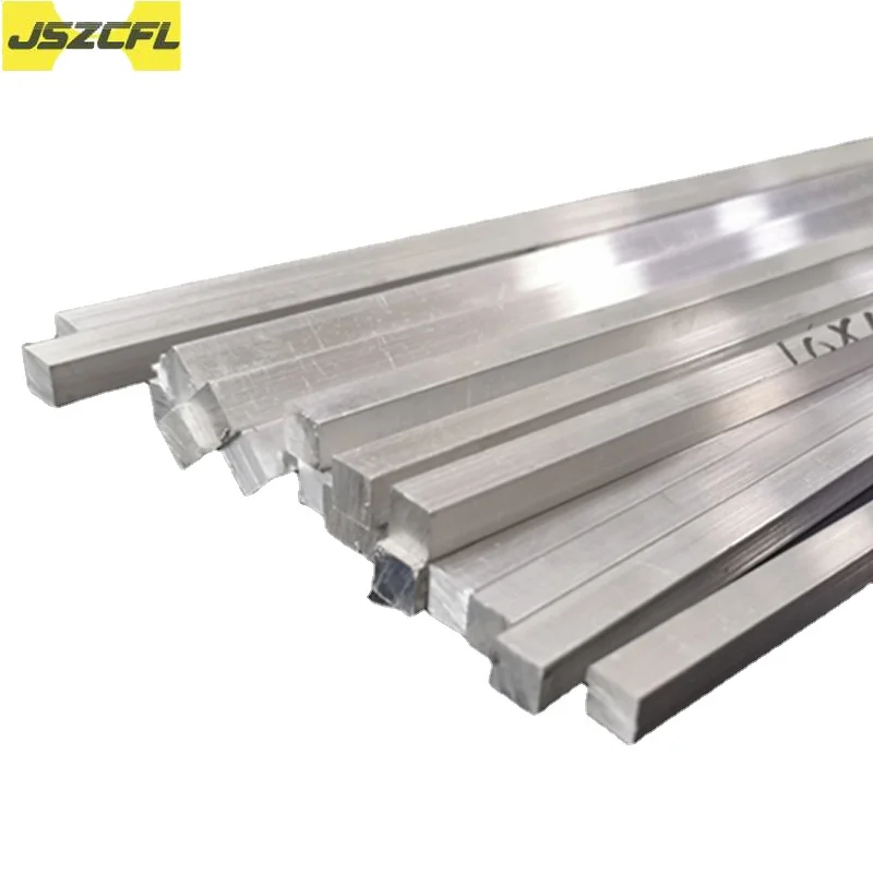 1PC 6061 Aluminum Square Bar Rod Diameter 4/5/6/8/10/12/15/18/20/22/25 ...