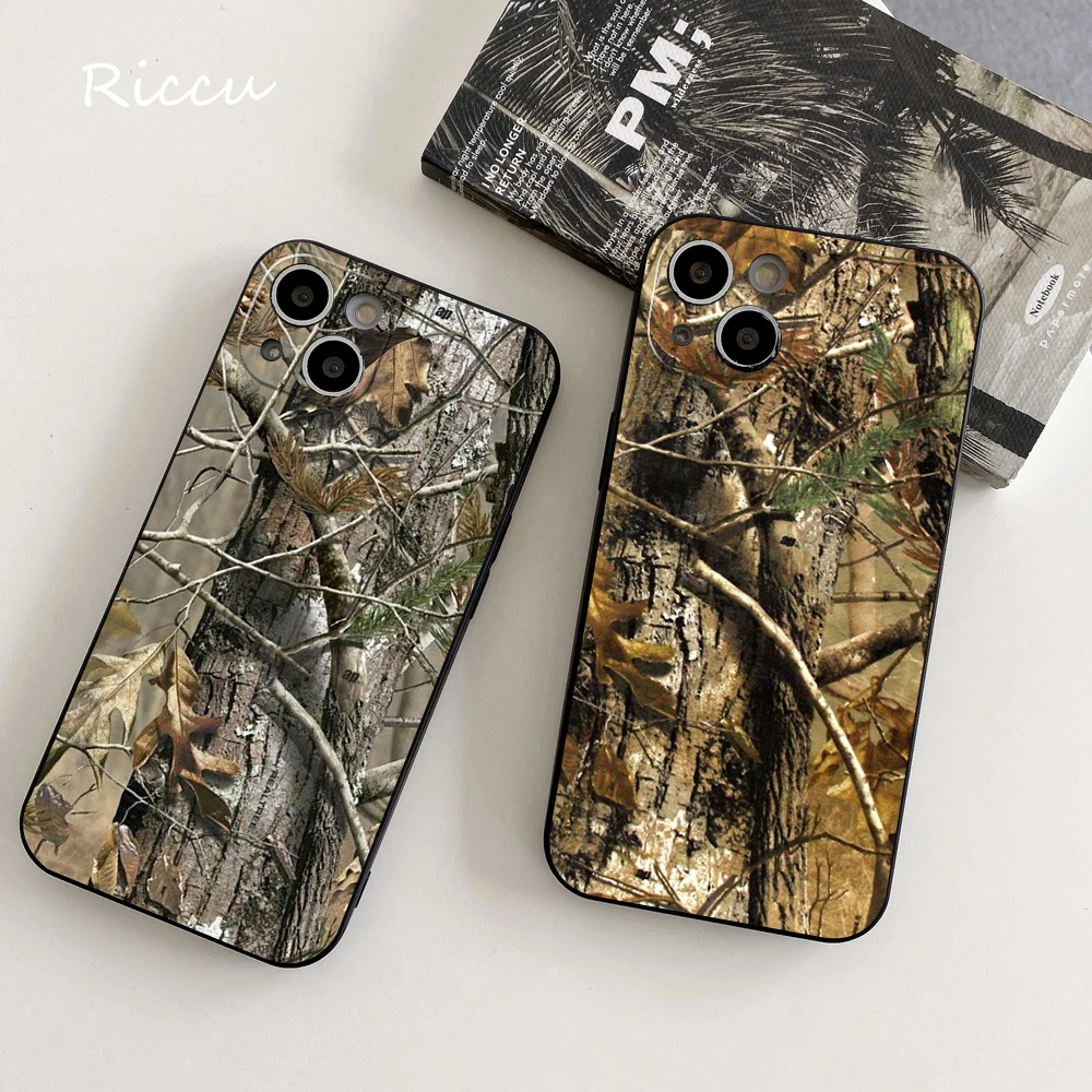FOR IPhone 14 Realtree Real Tree Camo Soft Case for Iphone 14 11 12Pro ...