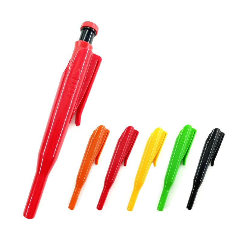 1Pc Carpenter Pencil Holder Deep Hole Mechanical Marker Stand Pocket ...